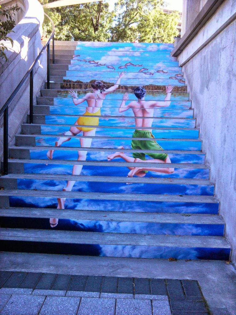 World's Most Beautiful Street Stair Art - moco-choco