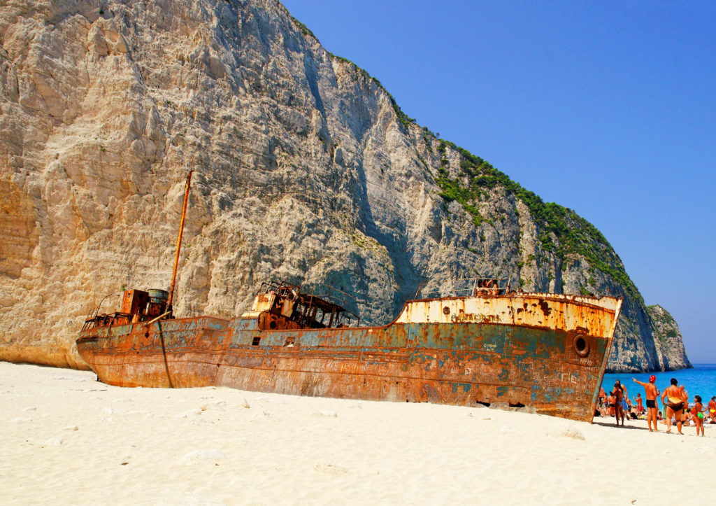 Navagio (Shipwreck beach)-How the “Shipwreck” Became a Shipwreck! The ...